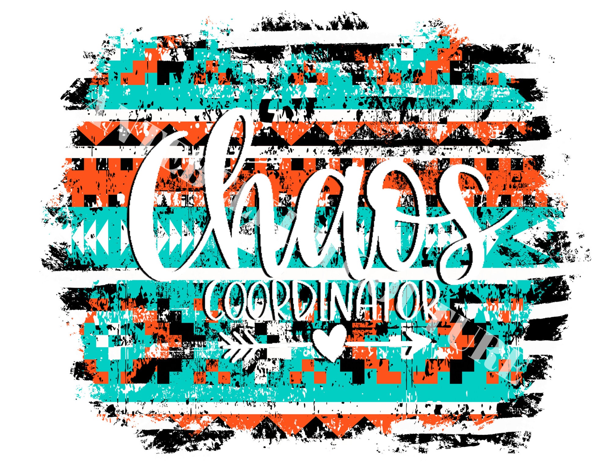 Chaos Coordinator PNG File, Sublimation Transfer, Graphic Tshirt Design ...