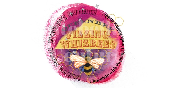Fizzing Whizbees Candy Label Universal Party Designs - Etsy