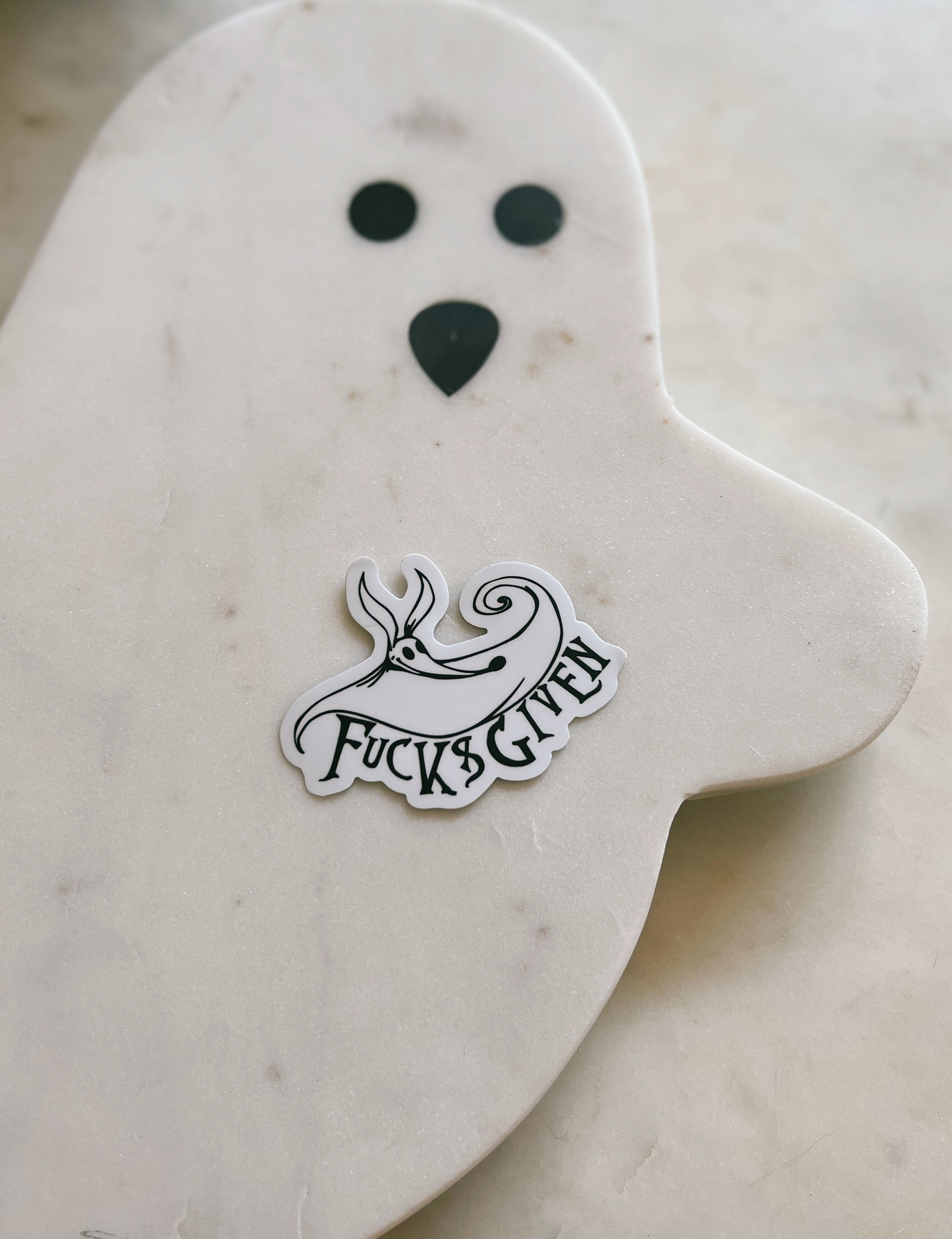 ZERO FUCKS GIVEN Sticker - Etsy UK