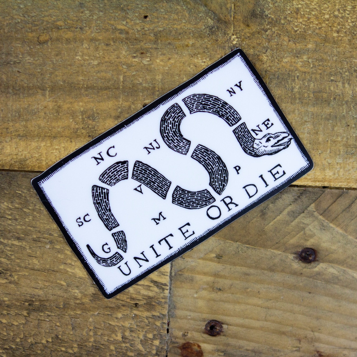 Unite or Die Sticker | Etsy