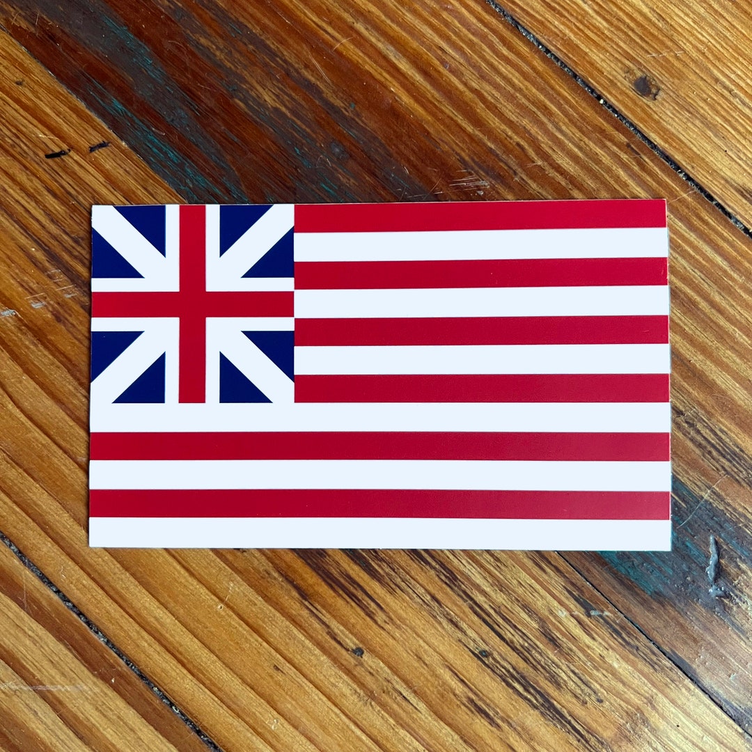 Grand Union Flag Sticker - Etsy