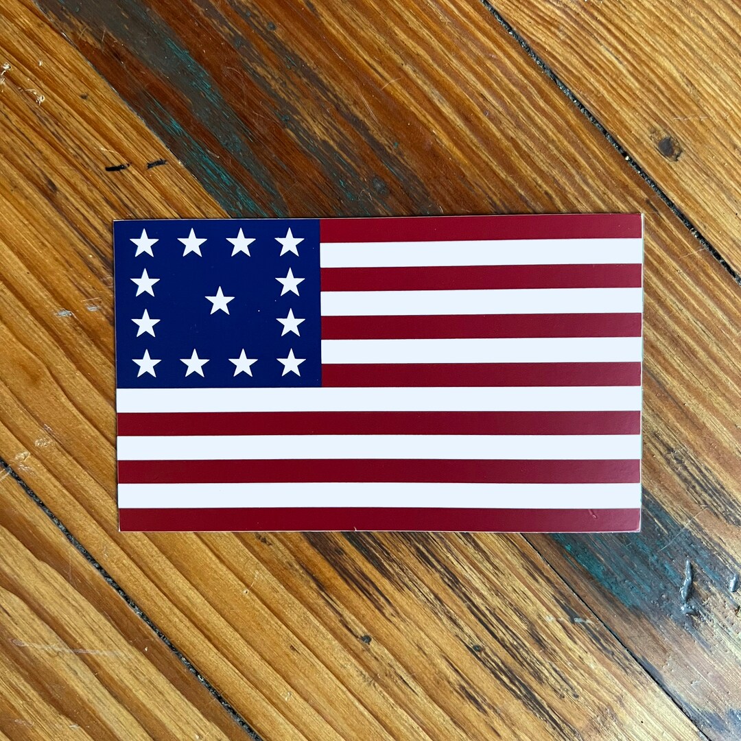 Yorktown Flag Sticker (trumbull) - Etsy