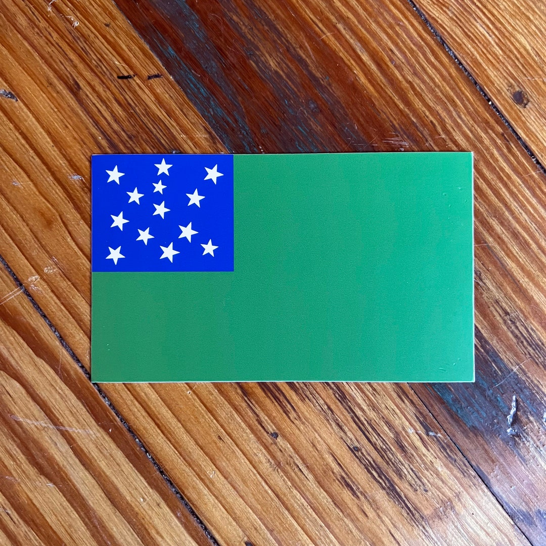 Green Mountain Boys Flag Sticker - Etsy