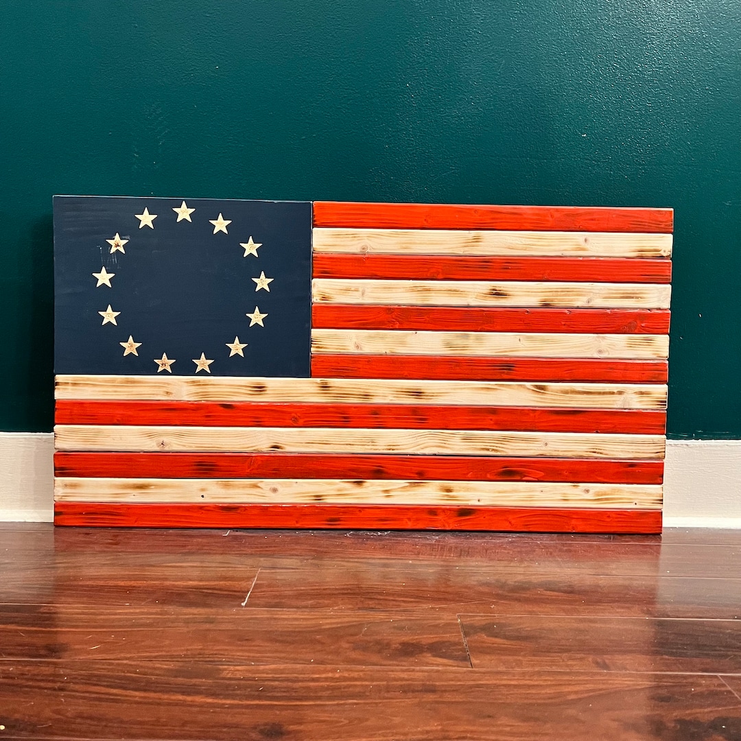 Betsy Ross "13-star" Flag by Emerald Flags - Etsy