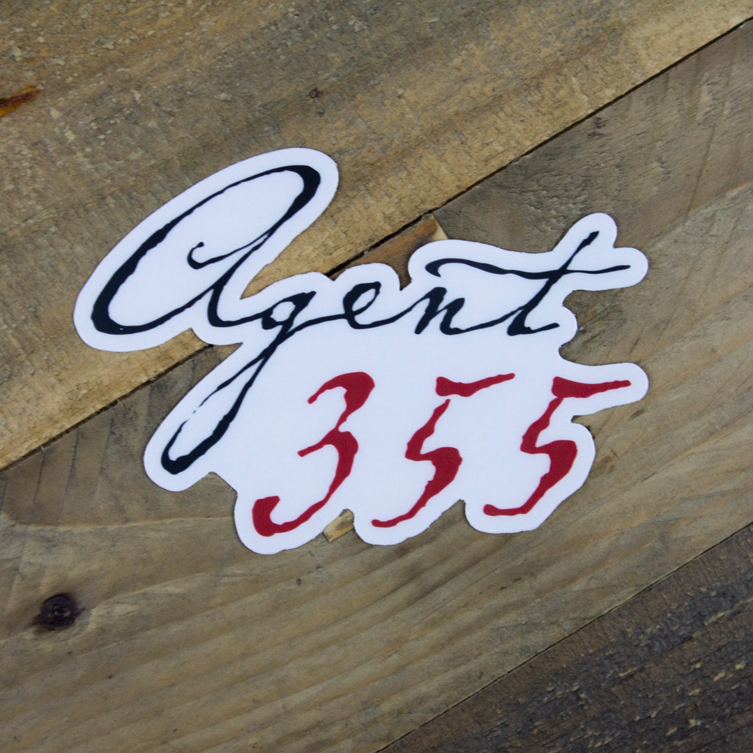 Agent 355 Sticker - Etsy