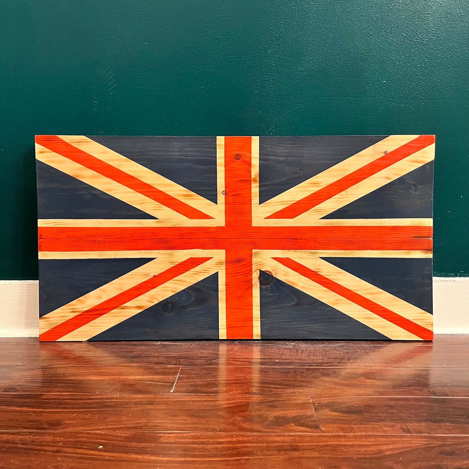 King's Colors Wooden Flag by Emerald Flags - Etsy