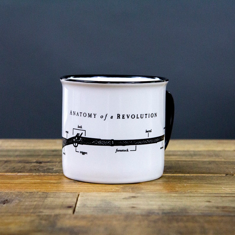 Anatomy of a Revolution Musket Diagram Mug - Etsy
