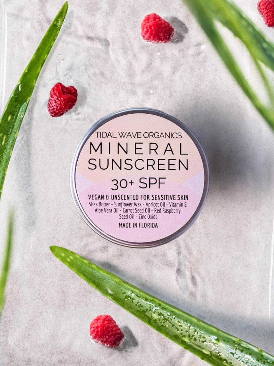 Original Vegan Mineral Sunscreen | Reef-safe & Water-resistant | Zero ...