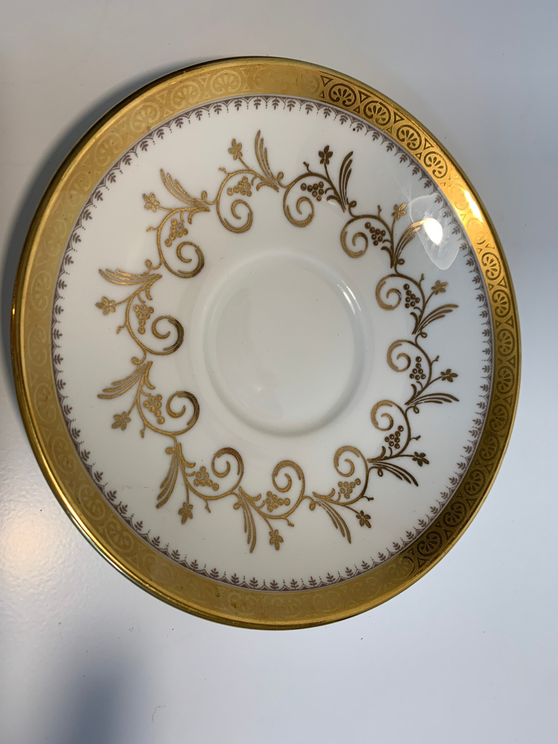 Vintage E Brain & Co ltd Foley Bone China Made in England White and ...