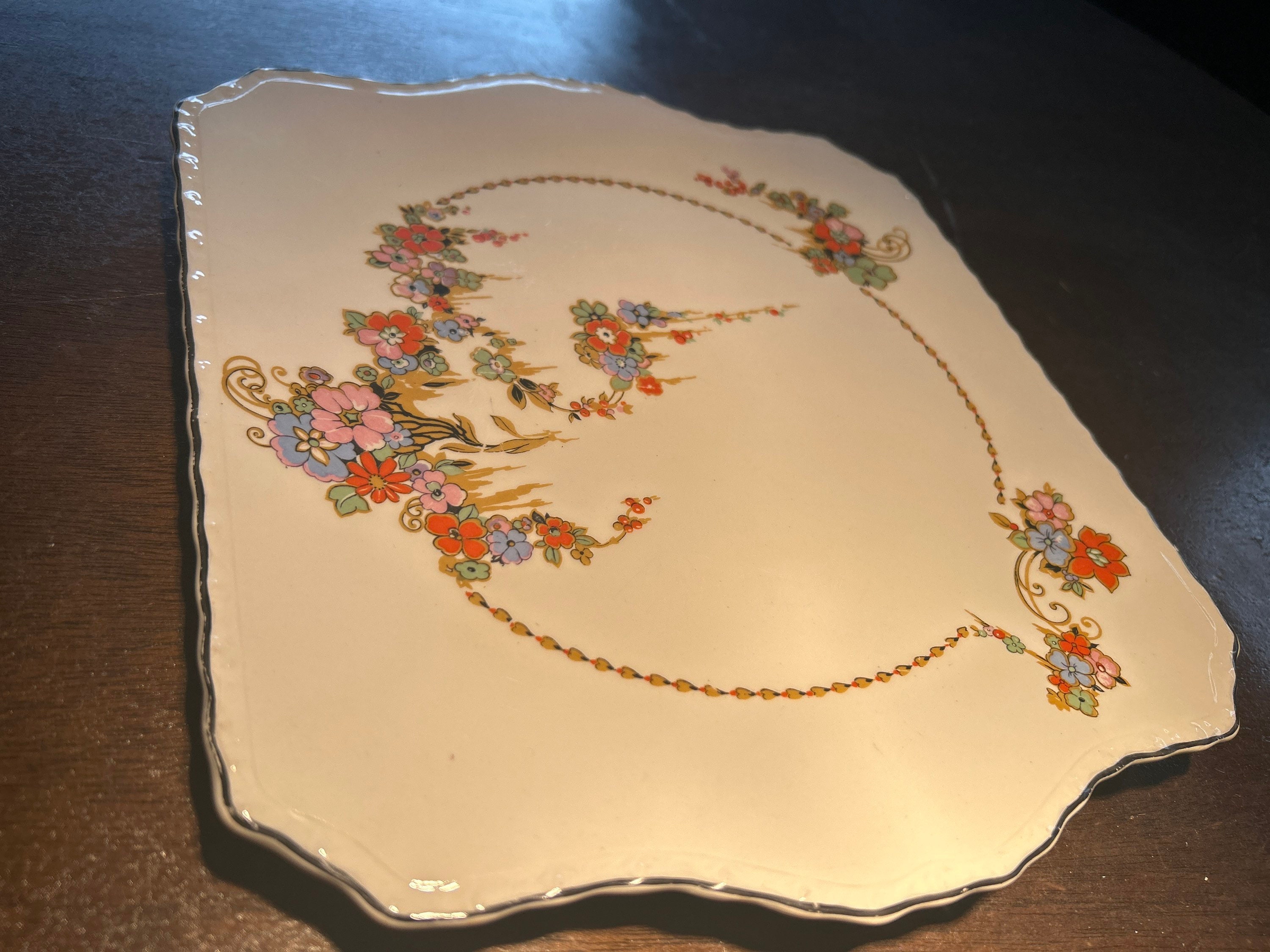 Myott Vintage Antique Serving Platter Circa 1930's Mint Condition Rare ...