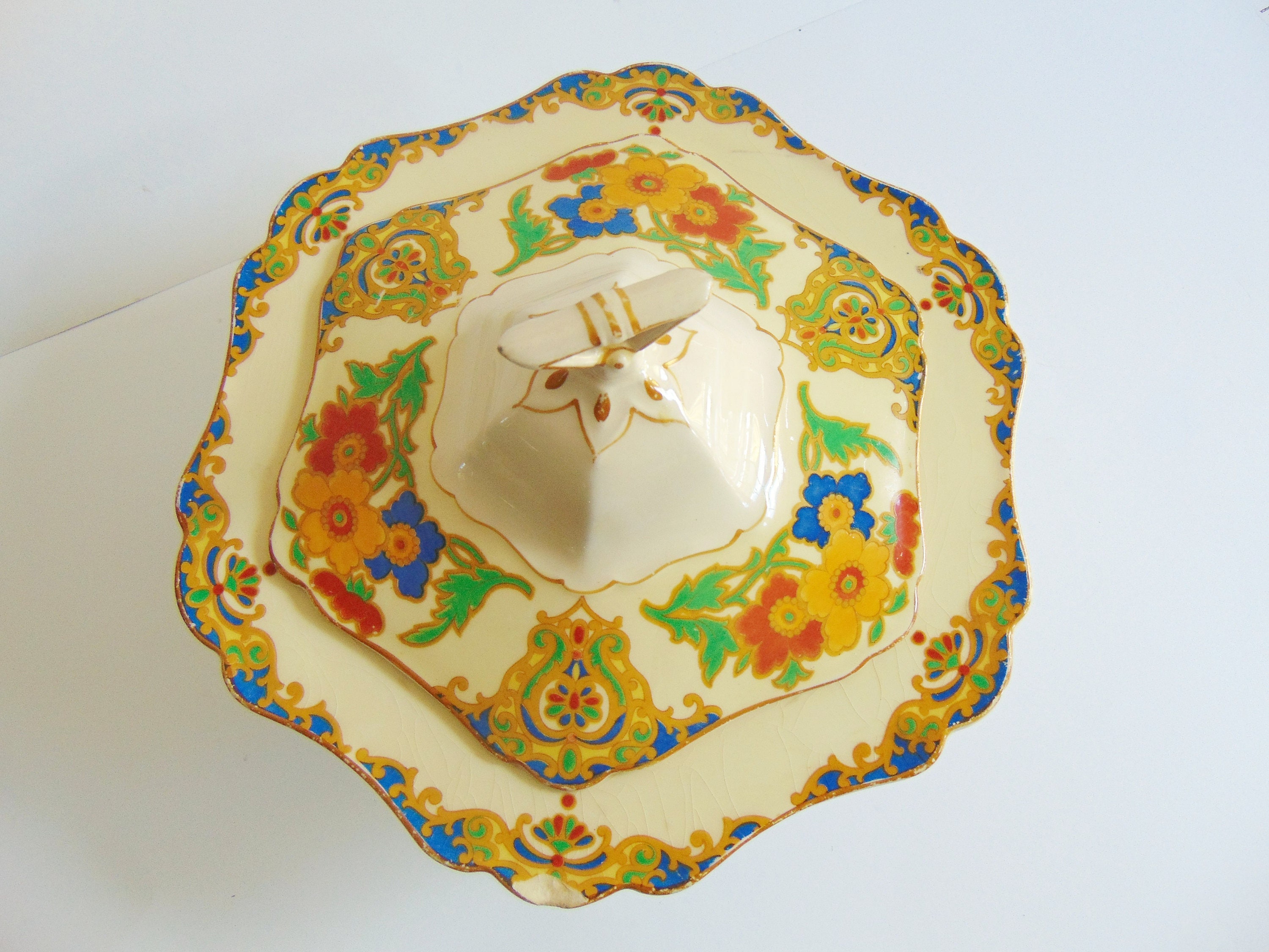 John Maddock and Sons Minerva Cairo England Large Art Deco | Etsy