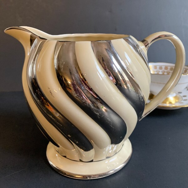 Luster Ware Pitcher - Etsy