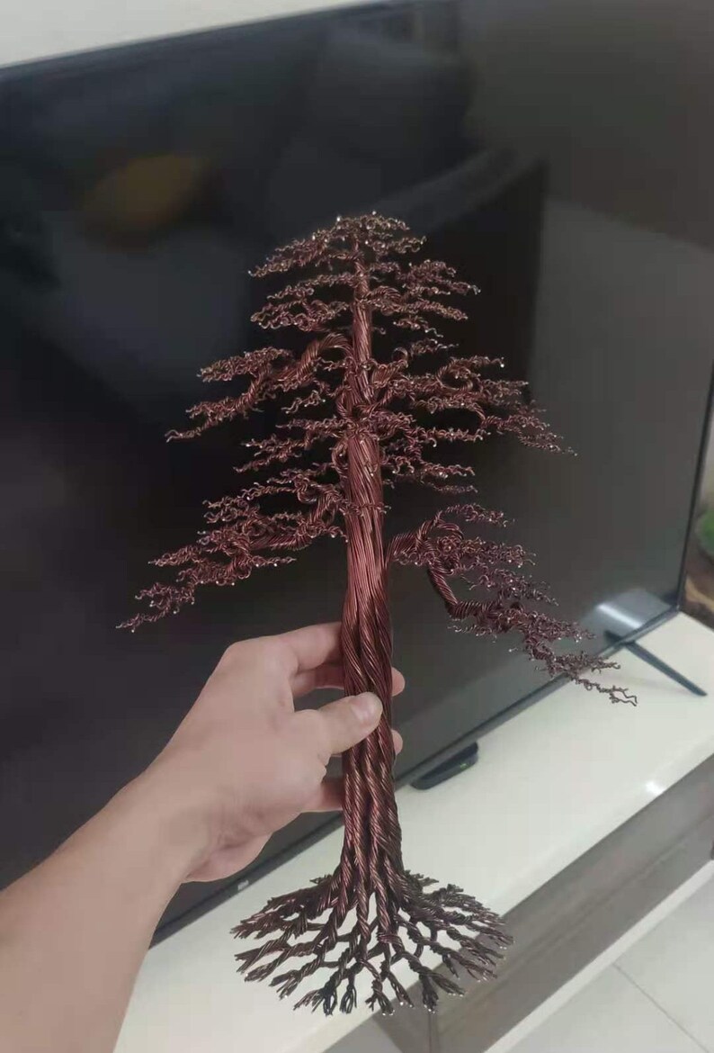 Handmade Wire Tree Sculpture - Etsy