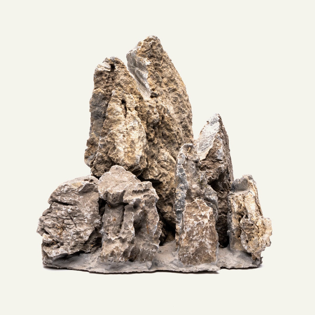 Flat Bottom Seiryu Stone Aquarium Hardscape Rock for Aquarium ...