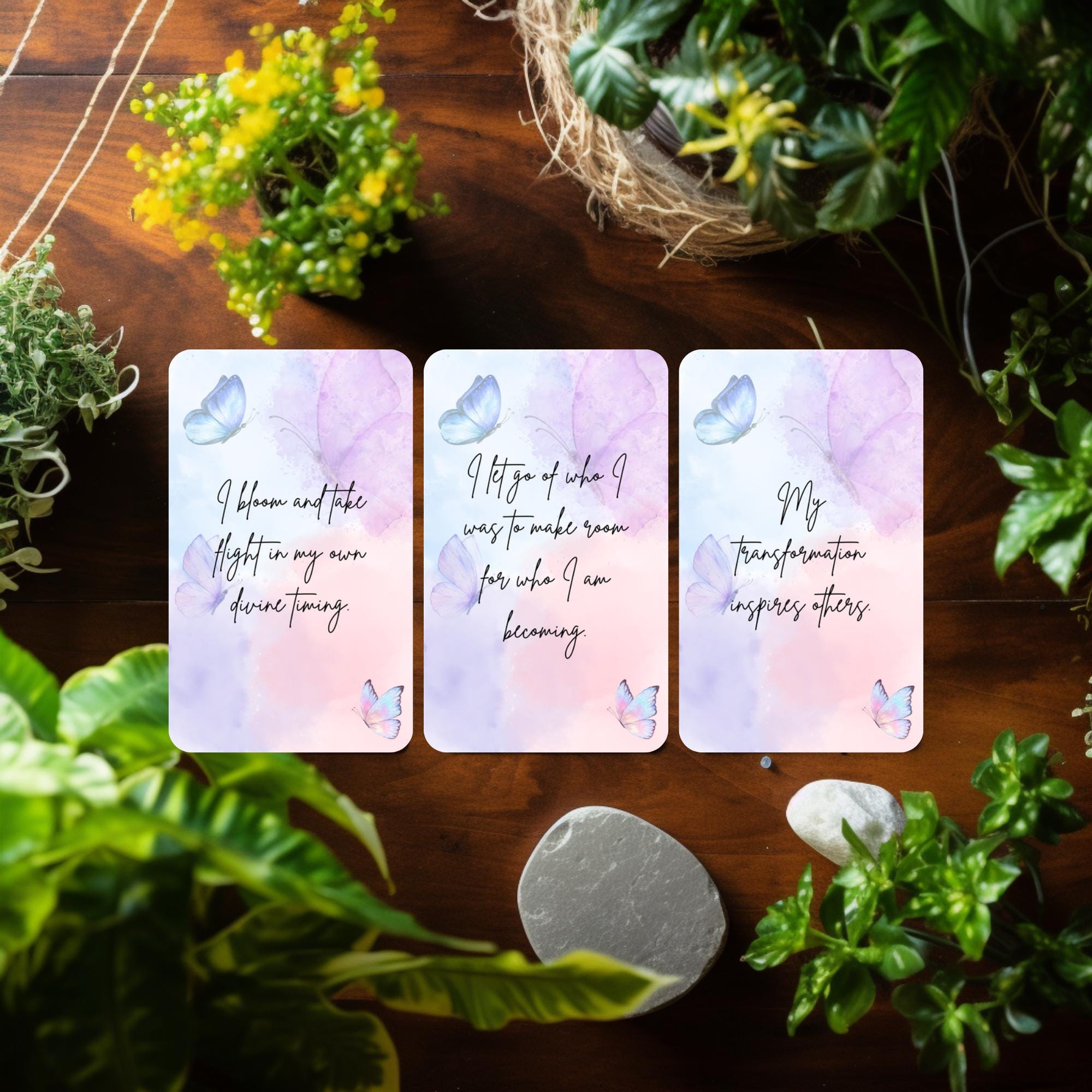 Butterfly Affirmation Cards Printable PDF – Whispers of the Butterfly ...