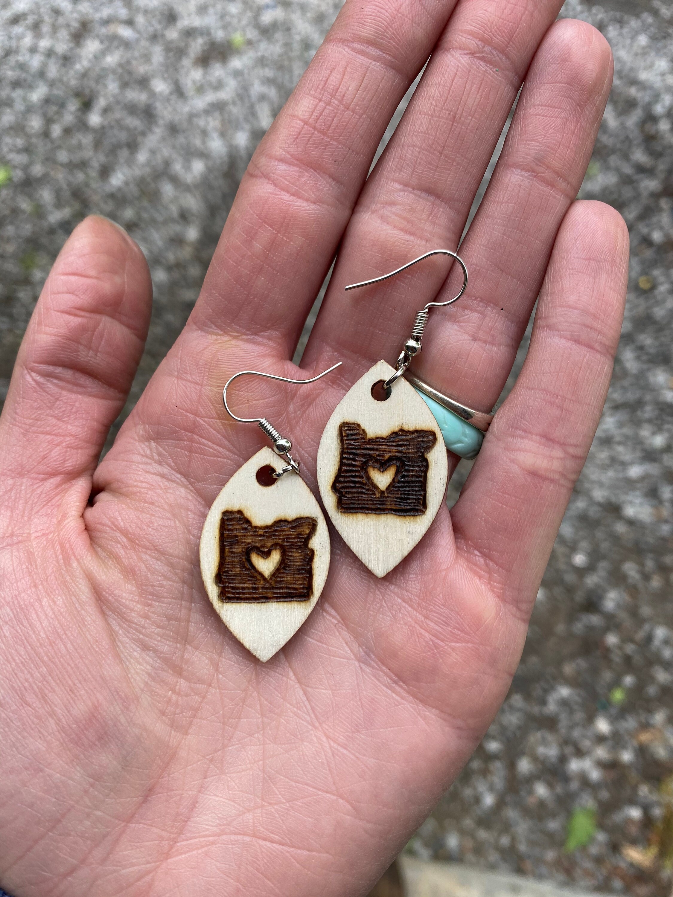 Home State Earrings - Etsy