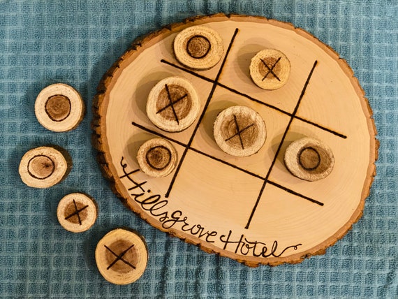 Tic Tac Toe Board | Etsy