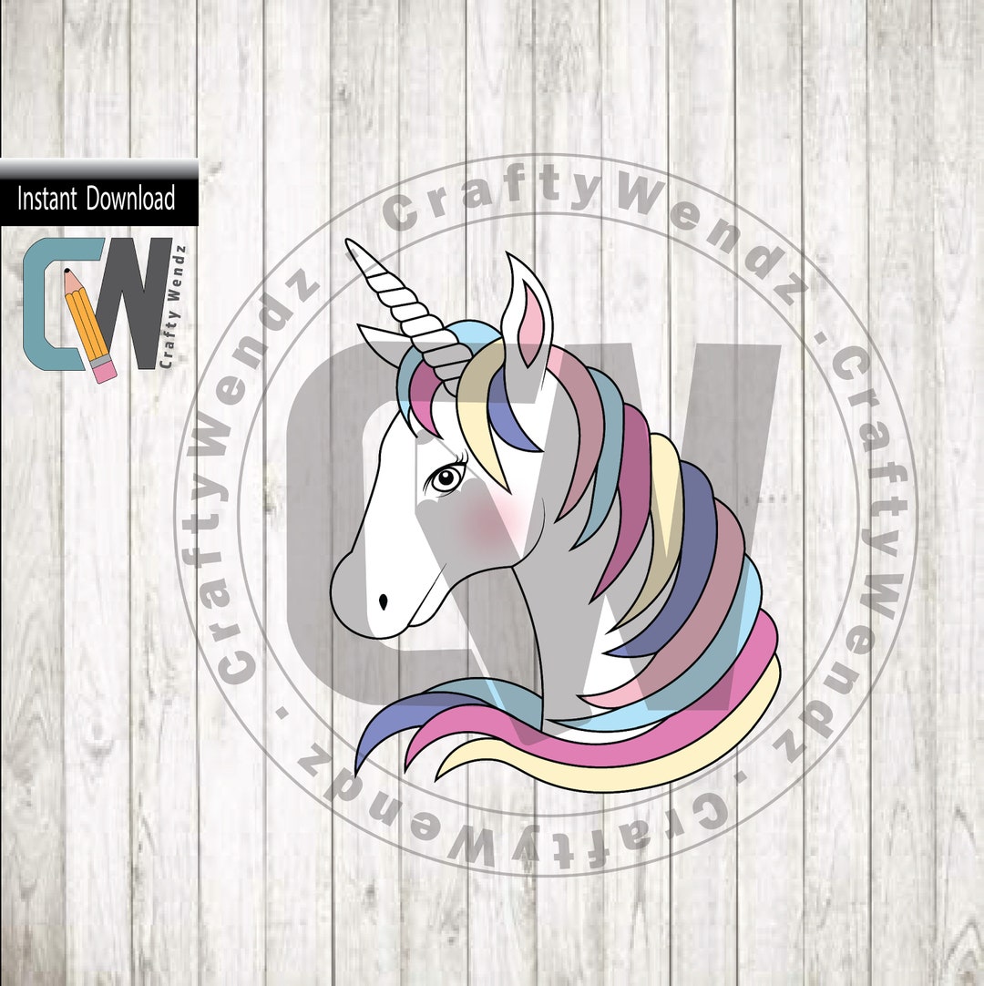 Unicorn SVG, PNG File Instant Download - Etsy