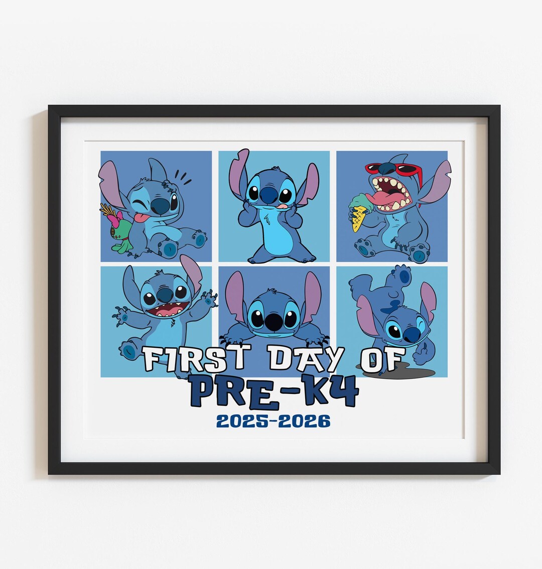 First Day of Pre-k4 Printable Sign, Kids Back to School Photo Prop 2025 ...