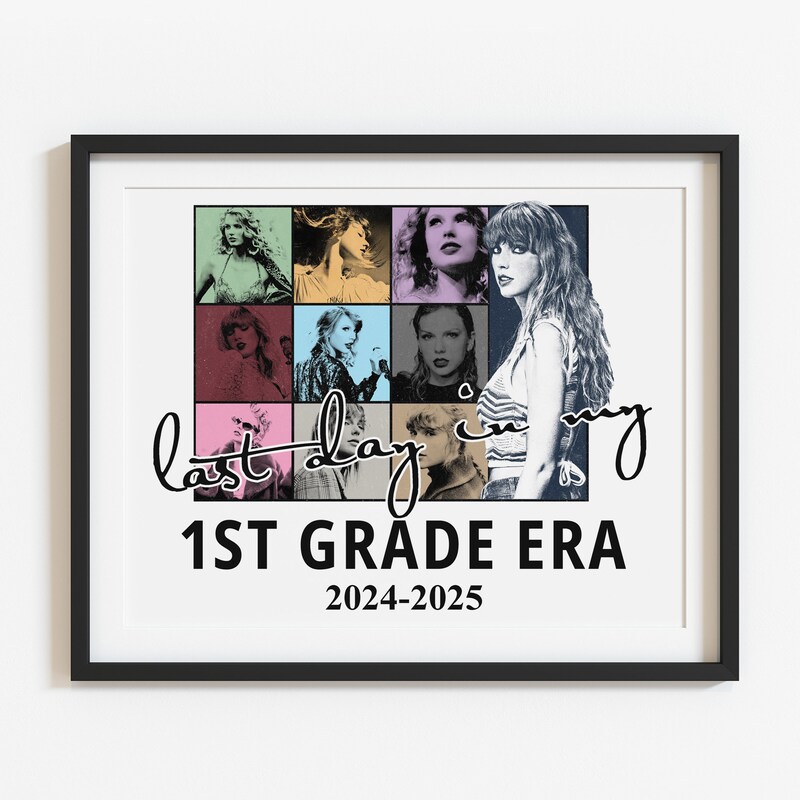 Last Day of 1st Grade - Etsy