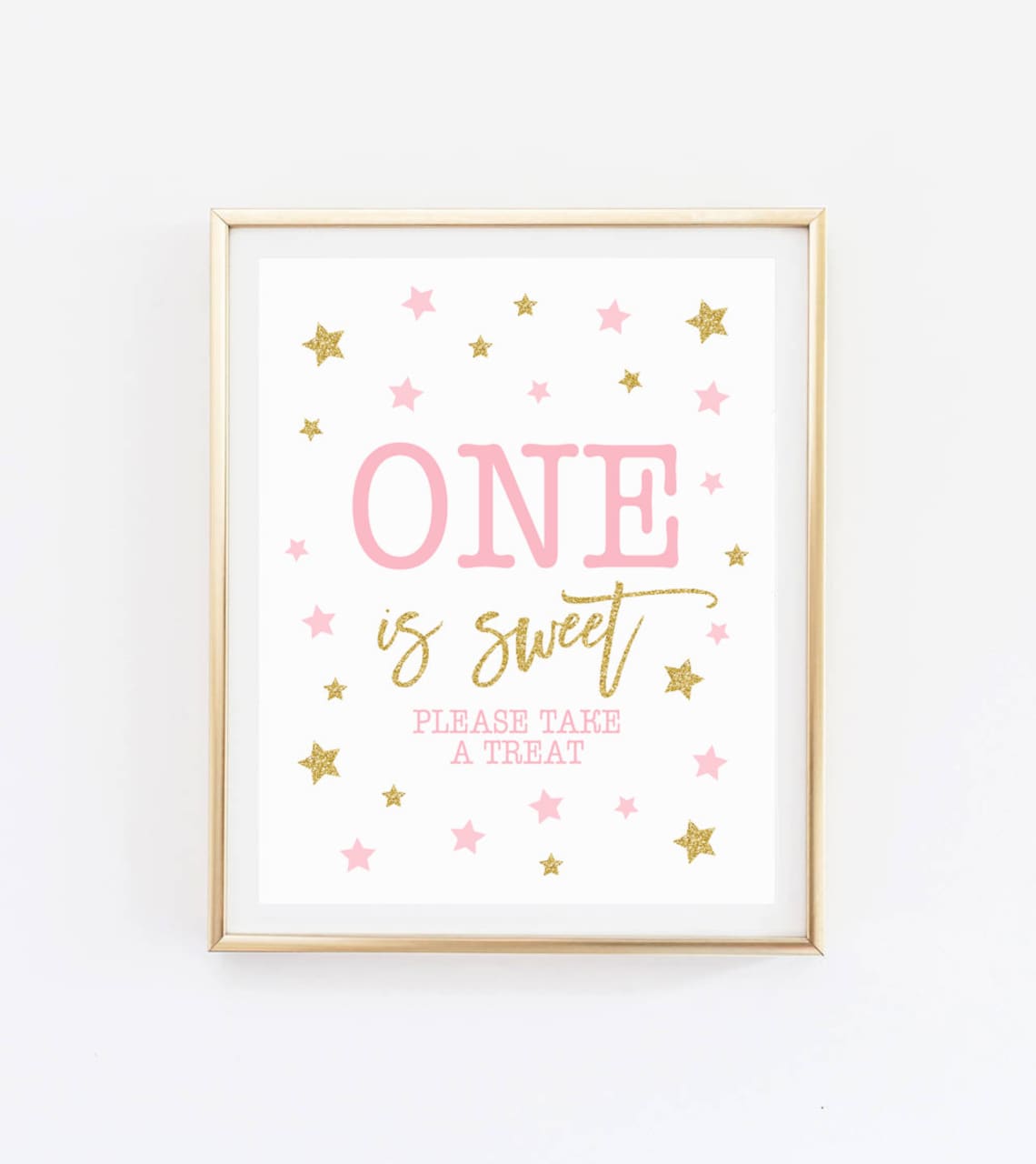 Twinkle Twinkle Little Star One Year Old is What You Are Sign, First ...