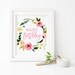 Happy Birthday Sign Printable Boho Floral Birthday Party - Etsy