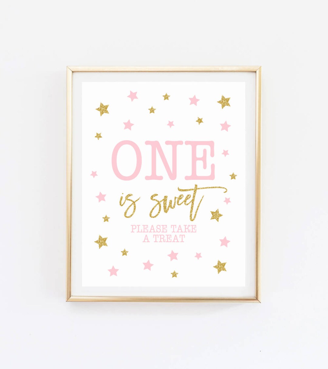 One is Sweet Please Take a Treat, Twinkle Twinkle Little Star First ...
