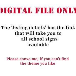 Football First Day of School Printable Sign, Boy Back to School ...