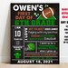Football First Day of School Printable Sign, Boy Back to School ...