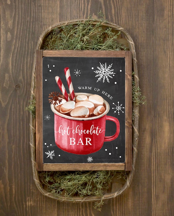 Hot Chocolate Sign Printable