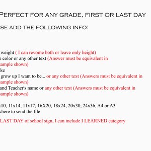 Shark First or Last Day of School Sign Printable, Back to School ...
