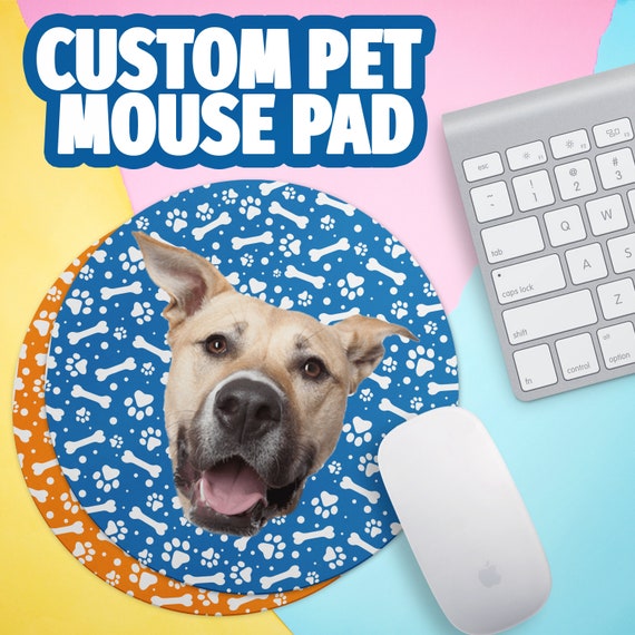 Custom Pet Mouse Pad Printed With Your Favourite Pet Comes in | Etsy UK