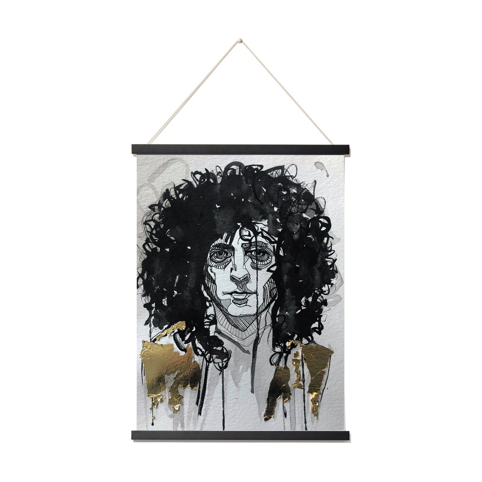 CUSTOM Portrait / Celebrity Portrait Ink A4/A3/A2 ORIGINAL ART Drawing ...