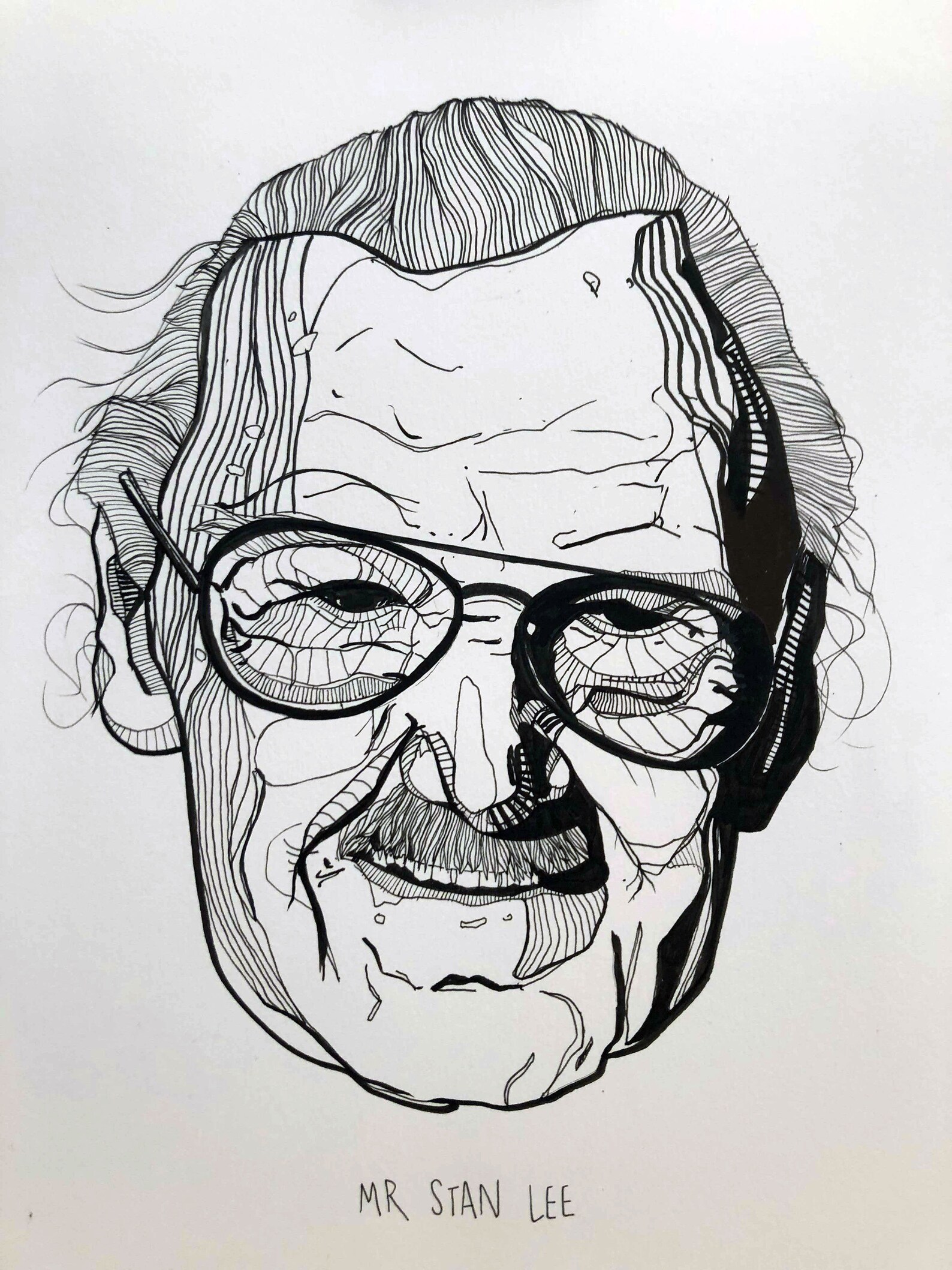 CUSTOM Portrait / Celebrity Portrait Ink A4/A3/A2 ORIGINAL - Etsy