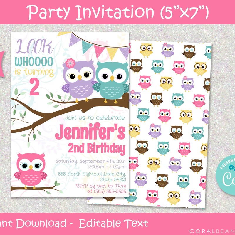 Owl Party - Etsy