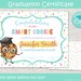 Editable Smart Cookie Graduation Certificate Template, Preschool ...