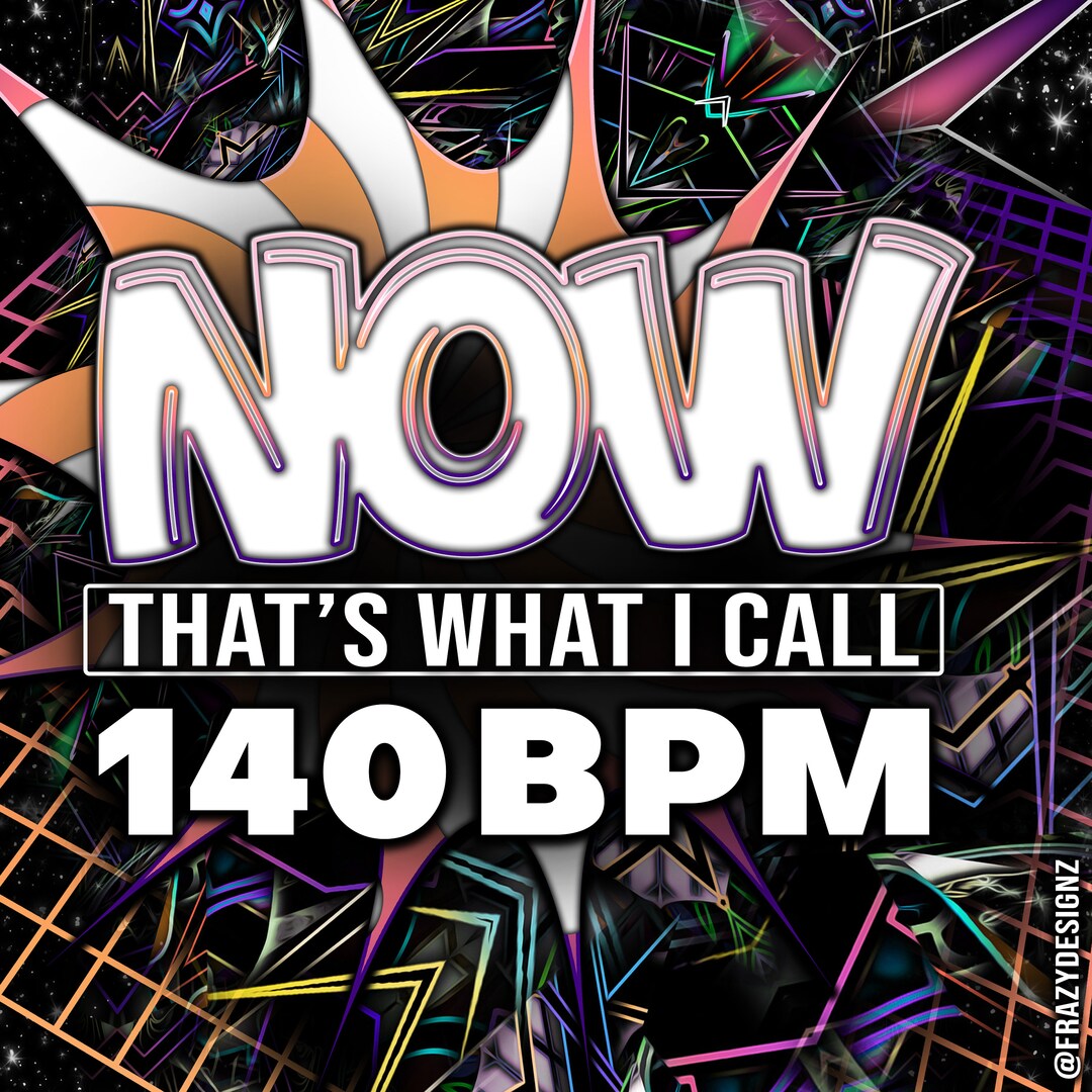 Now That's What I Call 140 BPM Sticker - Etsy