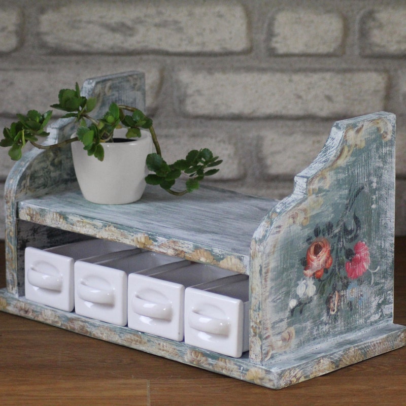 Ceramic Spice Rack - Etsy