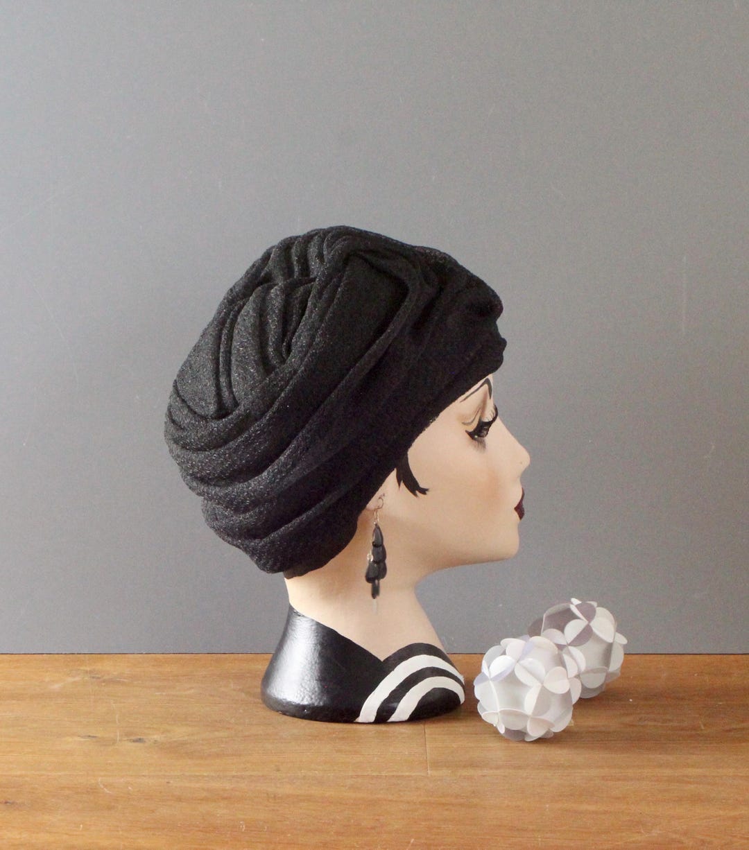 Antique Turban Hat Women | Flapper Girl Hat | Vintage Gatsby Hat | Old ...