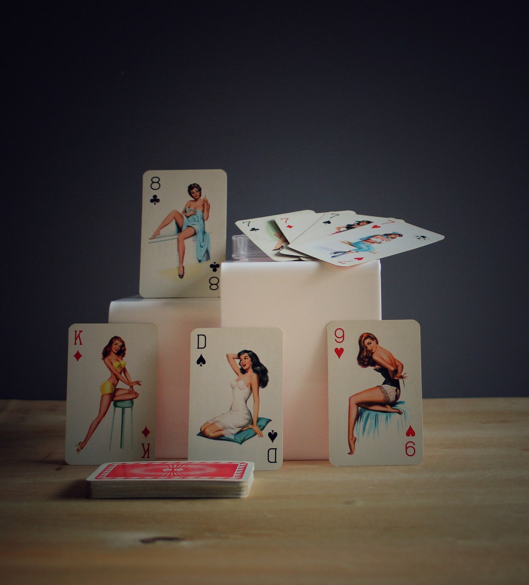 Pin up Playing Cards Darling Glamour Girls 1950's by Heinz - Etsy