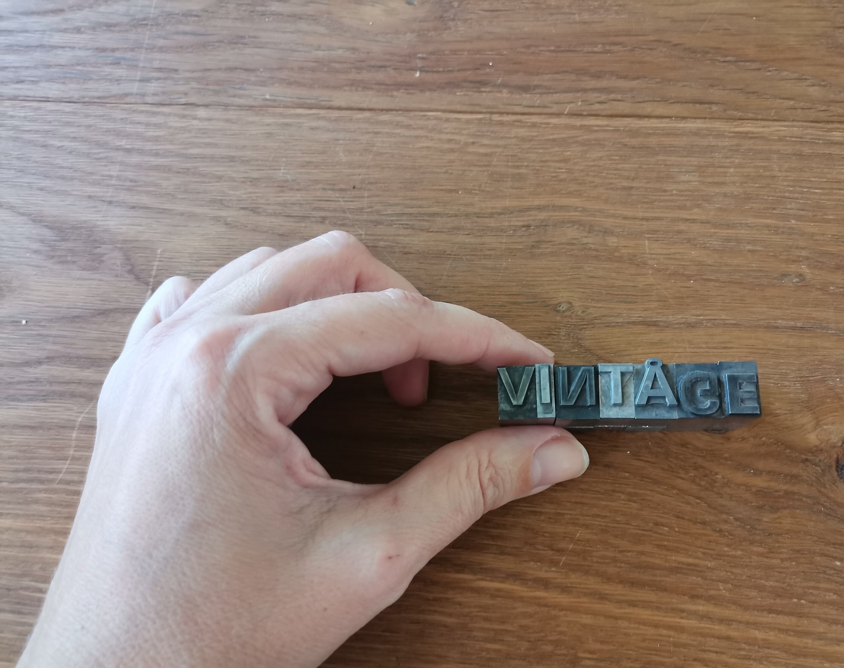 Antique Letterpress Metal Types, Letters Printing Typography Upper Case ...