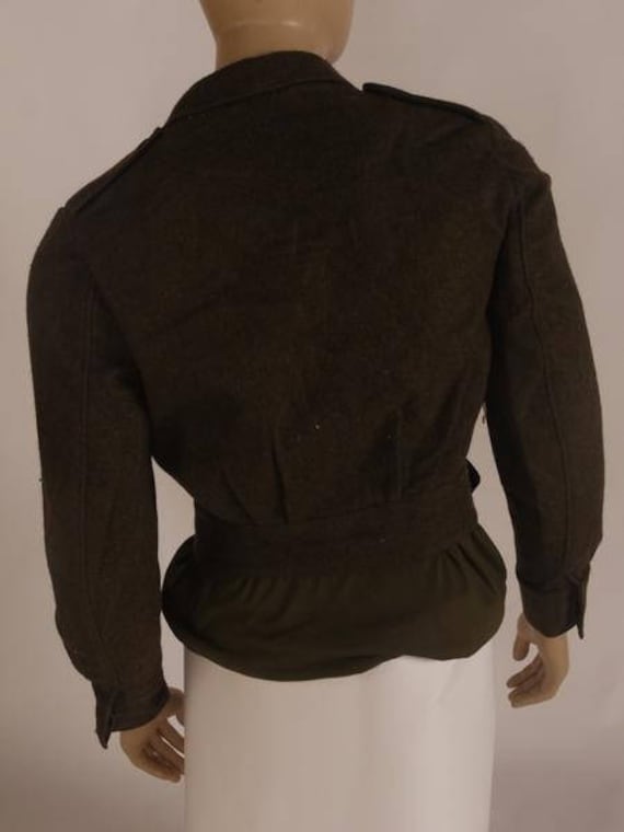 army surplus/military issue WW2 style battle dress ja… - Gem