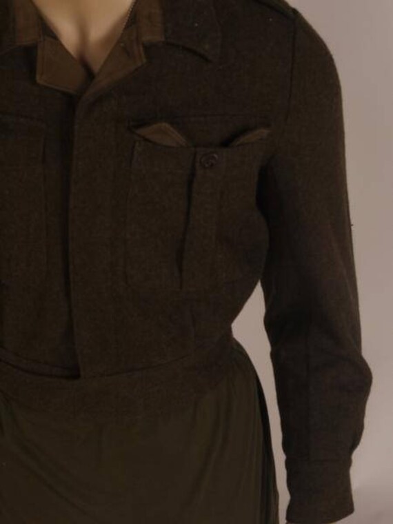 army surplus/military issue WW2 style battle dress ja… - Gem