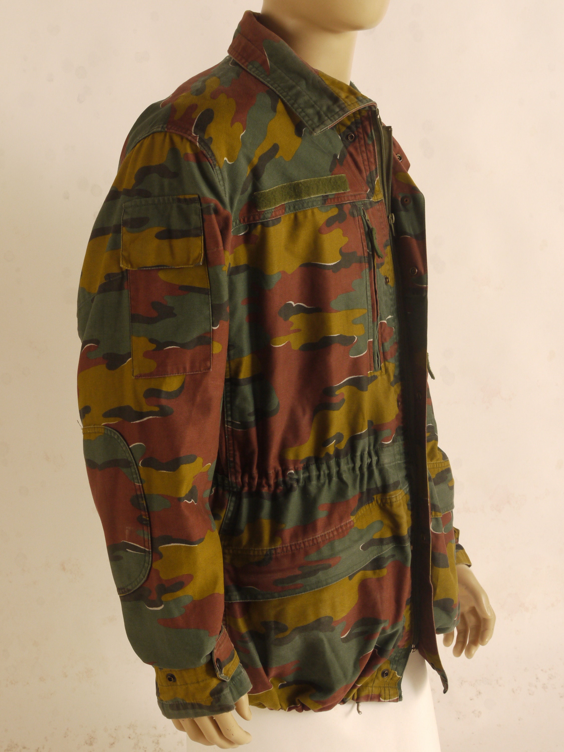 Belgium Jigsaw Pattern Camo Jacket - Etsy