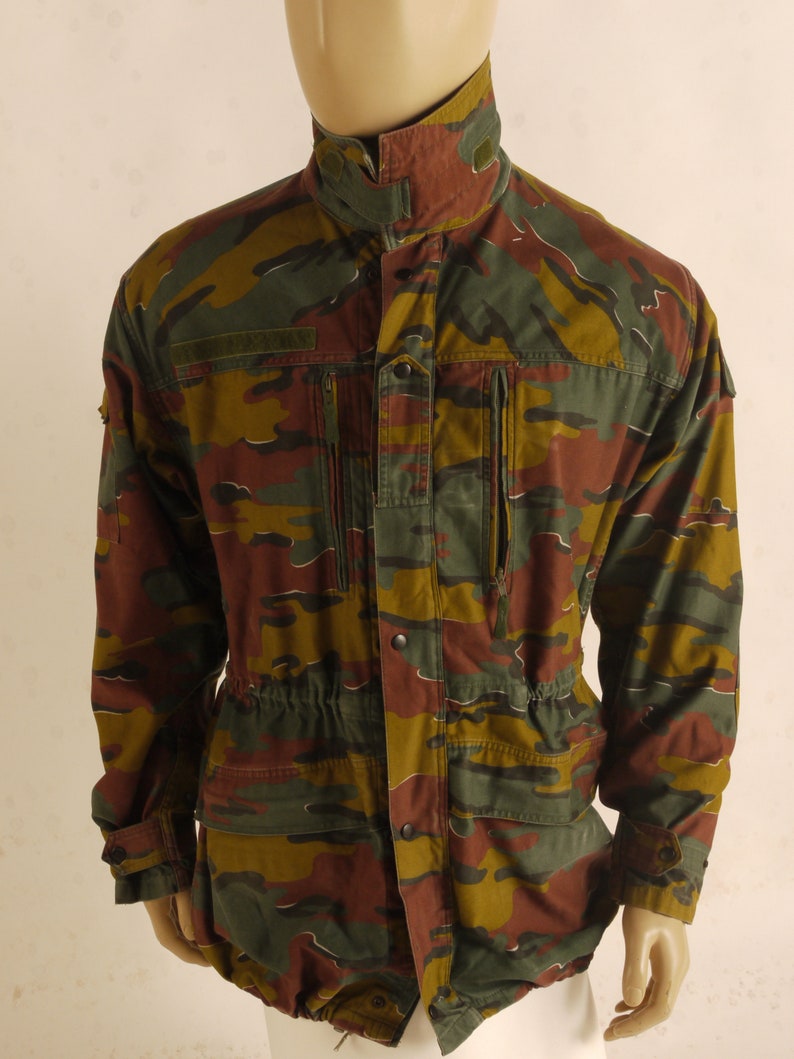 Belgium Jigsaw Pattern Camo Jacket - Etsy
