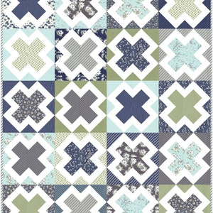 Treasure Hunt PDF Digital Quilt Pattern by Pieced Just Sew, Fat Quarter ...