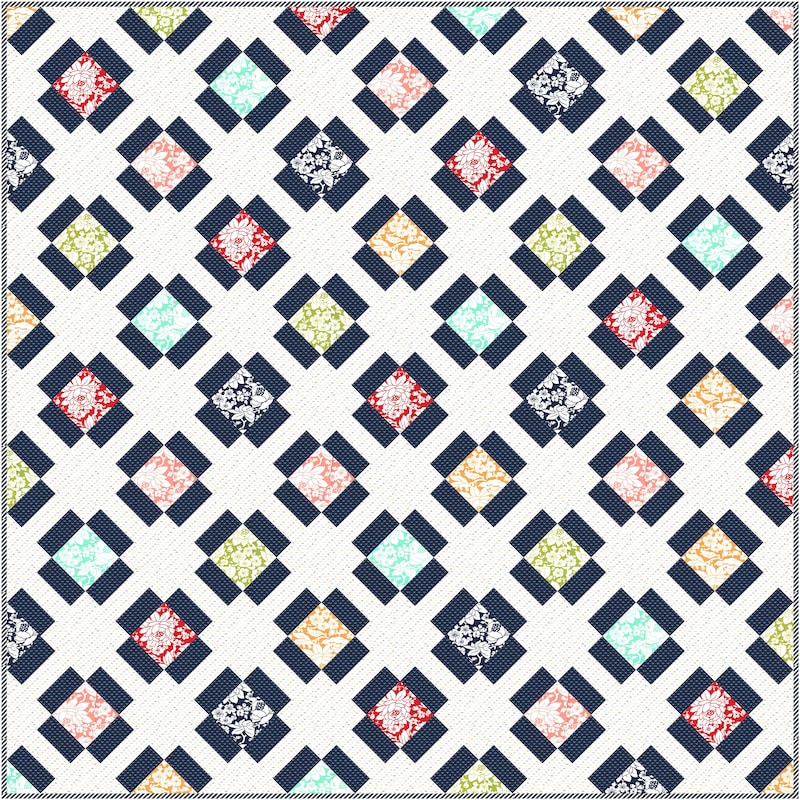 Charm Pack Quilt Pattern - Etsy