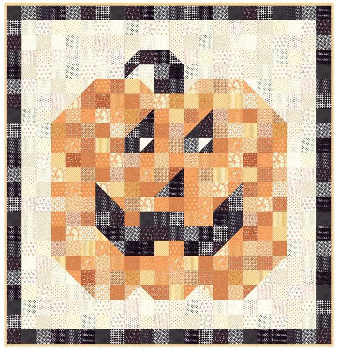 Patchwork Jack PDF Digital Quilt Pattern by Pieced Just Sew | Etsy