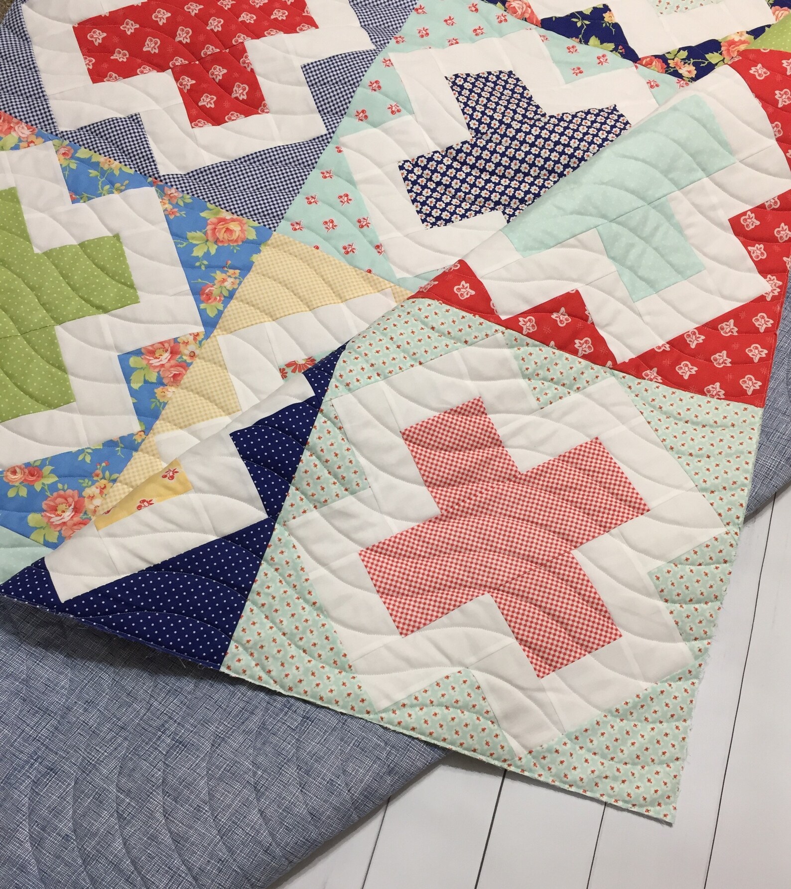 Treasure Hunt PDF Digital Quilt Pattern by Pieced Just Sew, Fat Quarter ...