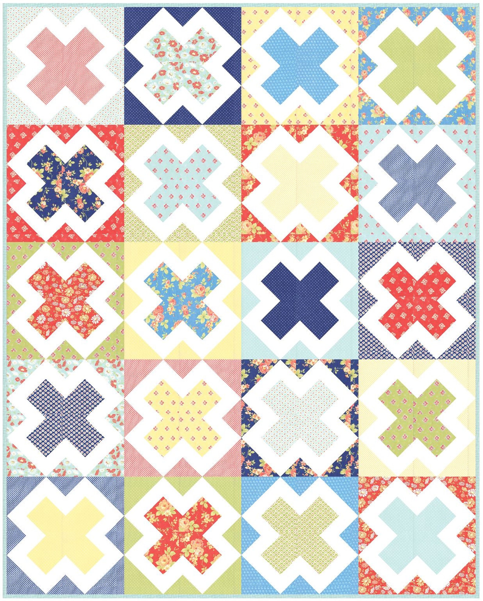 Treasure Hunt PDF Digital Quilt Pattern by Pieced Just Sew, Fat Quarter ...